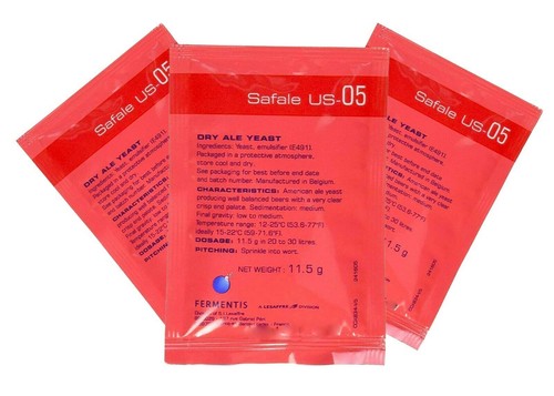 Safale US-05 Yeast American British Ale Whitbred Orgn Yeast Lager ...