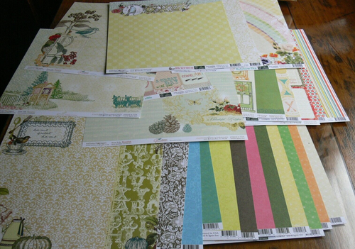 WEBSTER MIX 30 Mixed Double/S Sheets + 1 D/S Die Cut 12x12 & Alpha ...