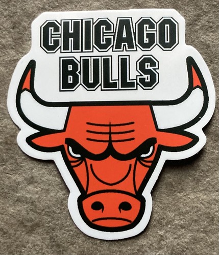 Chicago Bulls Sticker Decal NBA Basketball 2.5”x2.25” | eBay
