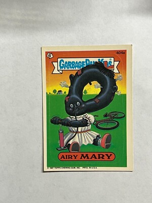 1987 TOPPS Garbage Pail Kids AIRY MARY Card #404a Series 10 | eBay