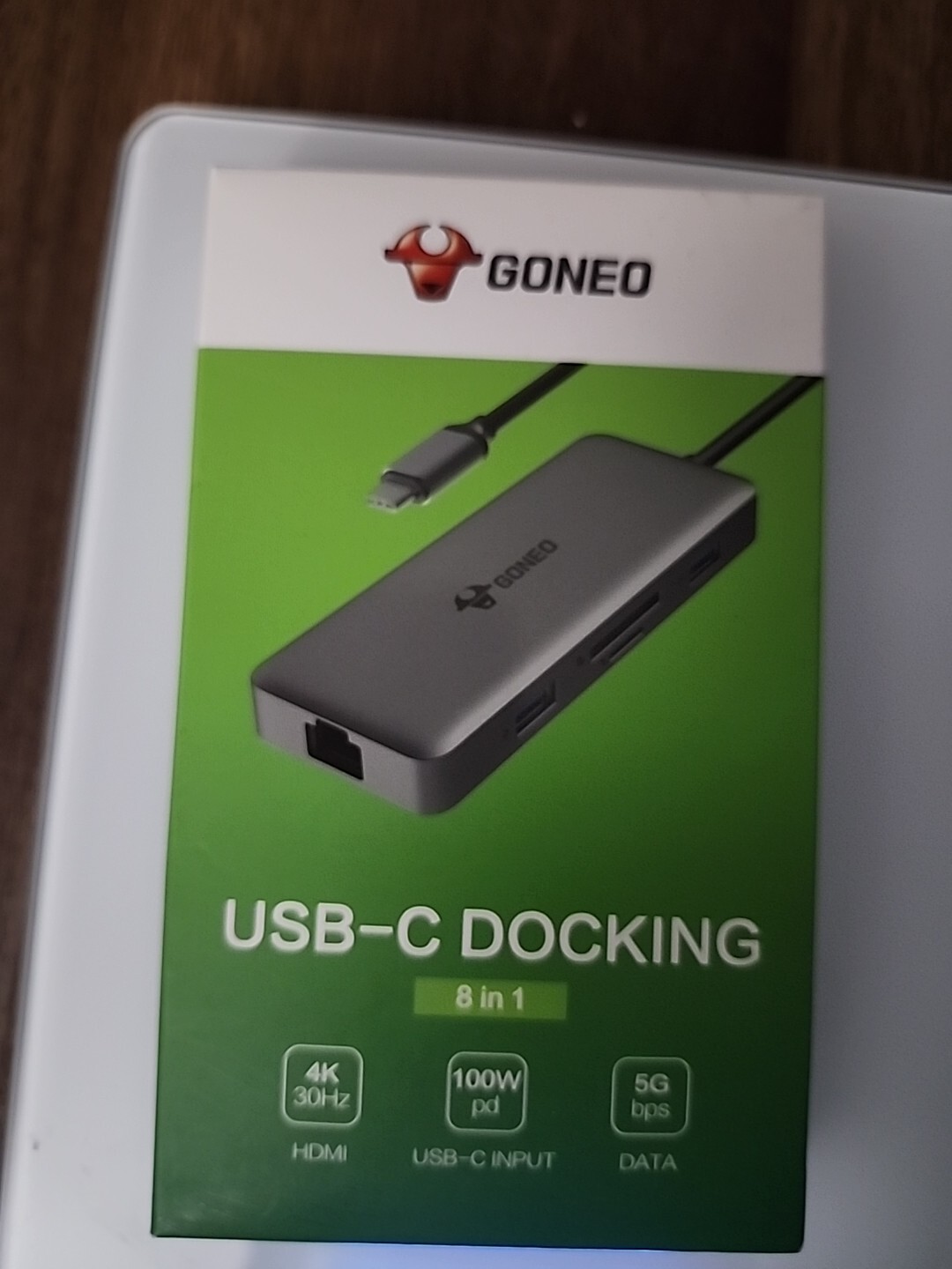 goneo usb C docking 8 in 1 | eBay