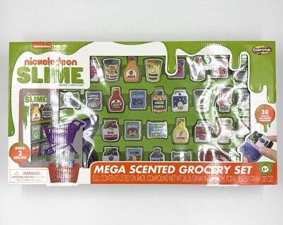 NICKELODEON MEGA SCENTED GROCERY SET 30 JARS OF FUN SCENTED COMPOUND | eBay