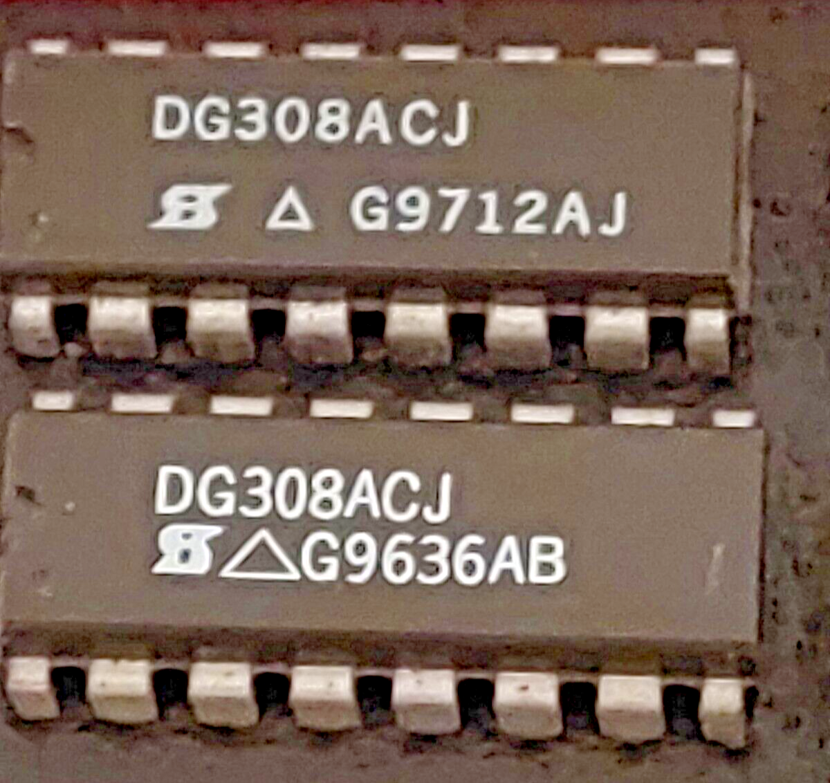 1pcs DG308ACJ Quad Monolithic Spst, CMOS Analog Switch Dip 16 Siliconix ...