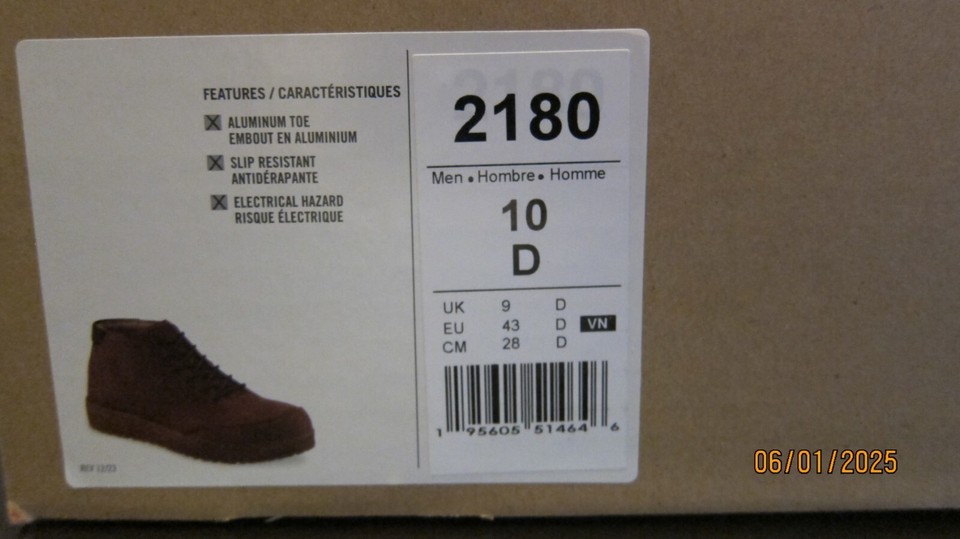 RED WING DRAFTSMITH 2180 MEN'S 5-INCH SAFETY TOE CHUKKA BRAND NEW | eBay