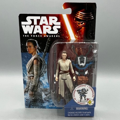Star Wars The Force Awakens Rey (Starkiller Base) 3.5" Action Figure ...