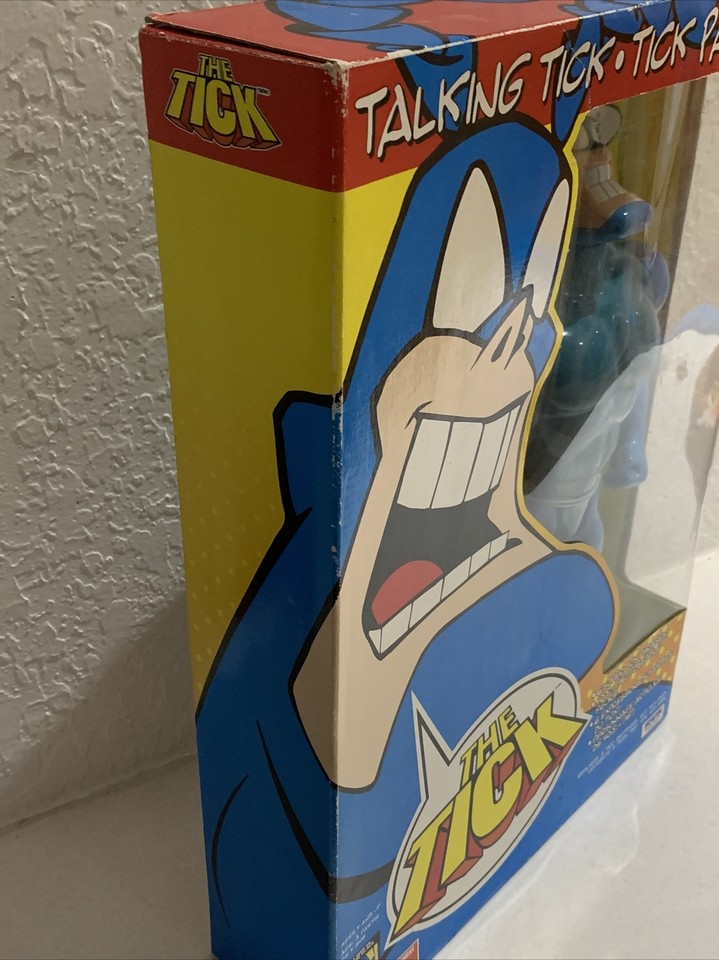 The Tick Talking Tick 1994 Bandai 16" Poseable Figure NEW 6 Super ...