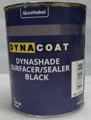 AKZO NOBEL DYNA COAT DYNASHADE SURFACER/SEALER BLACK 1L/1.06 US QUART ...