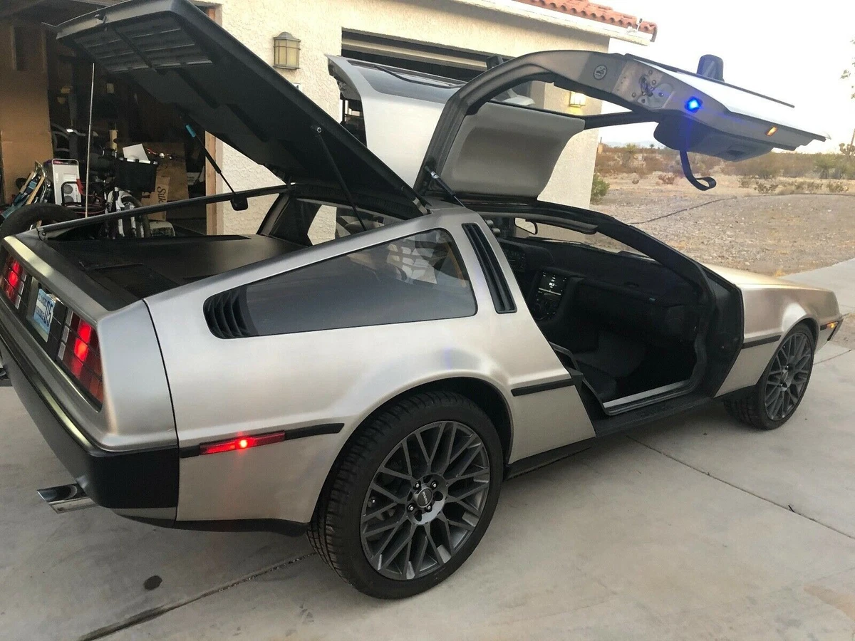 DeLorean Fan Adds iPad Tech to DMC-12, Sells Car on eBay