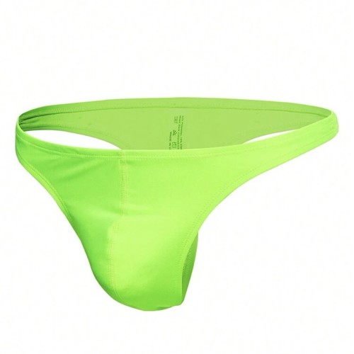 Men’s Neon Green Swim Brief Speedo Thong Swimsuit - Size Medium | eBay