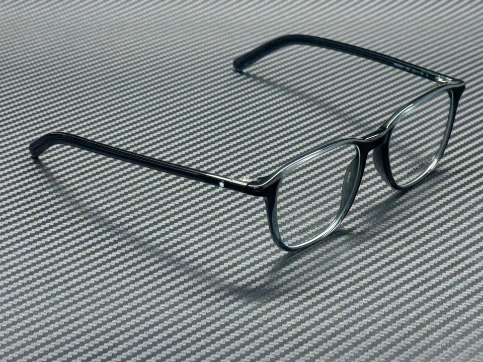 MONT BLANC MB0386O 002 Grey Transparent Men's 52 mm Eyeglasses | eBay