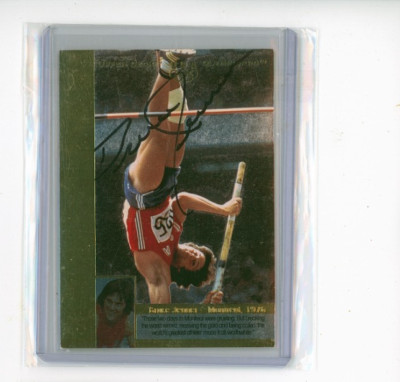 1996 UPPER DECK REFLECTIONS OF GOLD BRUCE JENNER AUTO AUTOGRAPH Caitlyn ...