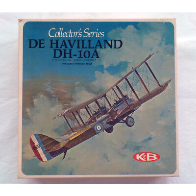 K&B Collector's Series De Havilland DH-10A 1/48 Aurora Model Kit 1972 ...