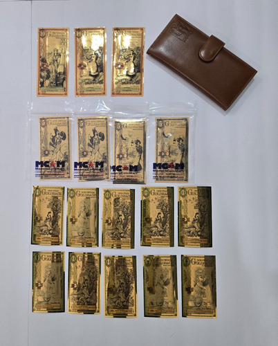 2020 Nevada, Utah Goldback Aurum Gold Foil Notes mixed lot of 24kt Gold ...