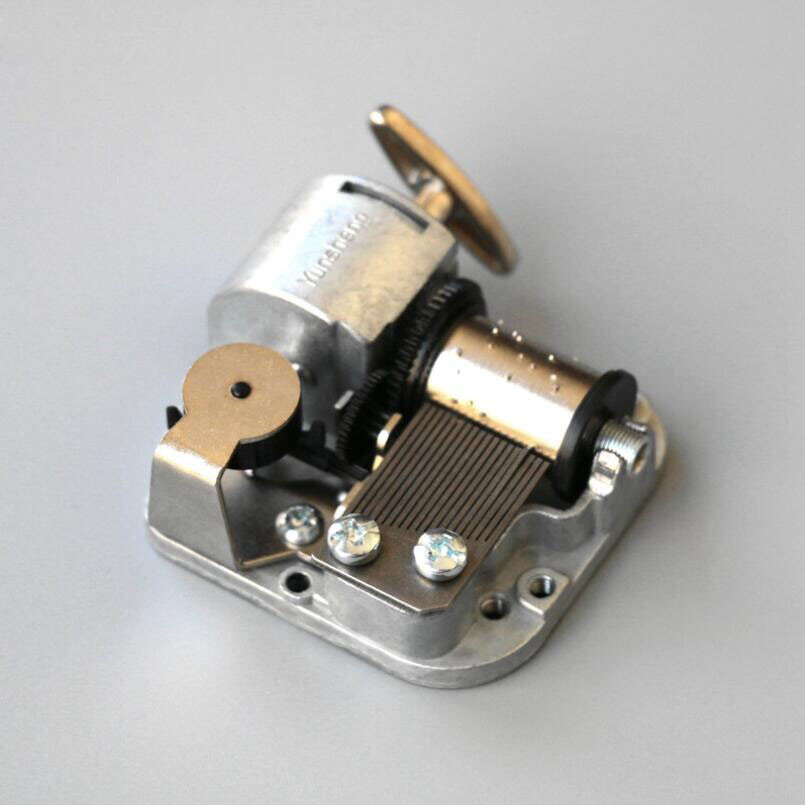 Silver Musical Movement Side Winder For DIY Music Box Plays ♫Castle in ...