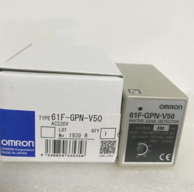 1PCS Brand NEW in box OMRON water level relay 61F-GPN-V50 free shipping ...