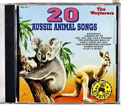 The Wayfarers (12) - 20 Aussie Animal Songs (CD 1993) | eBay Australia