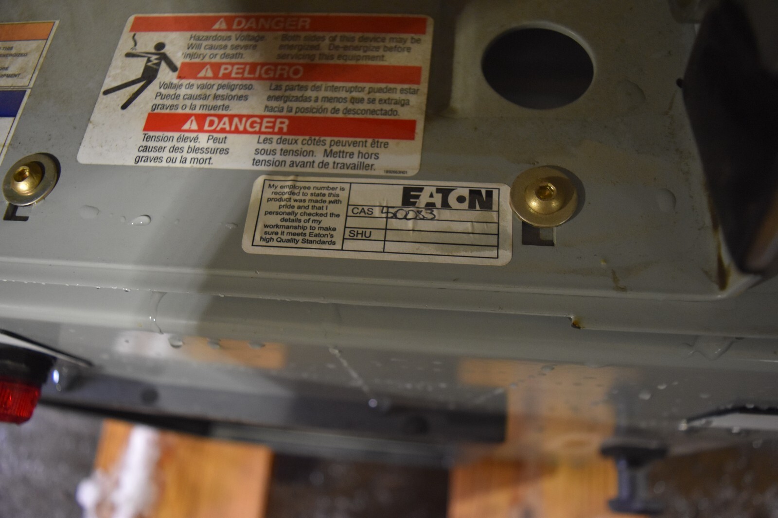 Eaton 4000A ARC RESISTANT LOW VOLTAGE SWITCHGEAR ASSEMBLY TYPE 2B 65KVA ...