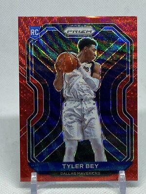 2020-2021 Panini Prizm TYLER BEY ROOKIE CARD RC Red Wave - Tmall | eBay
