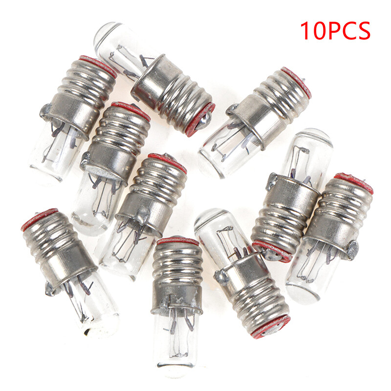 10PC Mini Indicator Light Bulb E5 12V 0.1A Small Bulb Signal Lamp Bead ...