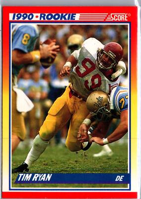 1990 Score Tim Ryan Rookie Card #652 USC | eBay