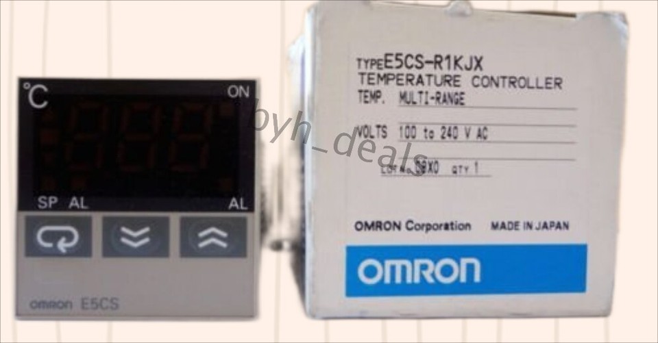 1PC New OMRON E5CS-R1KJX DIGITAL TEMPERATURE CONTROLLER THERMOSTAT 100 ...