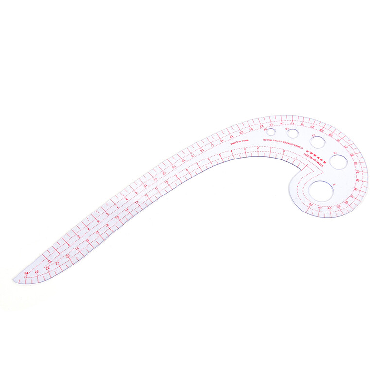 Sewing ruler frenchcurve ruler gauge tailor drawingcomma shape ...