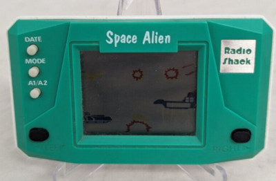 Space Alien Radio Shack (1990) Retro Handheld Games