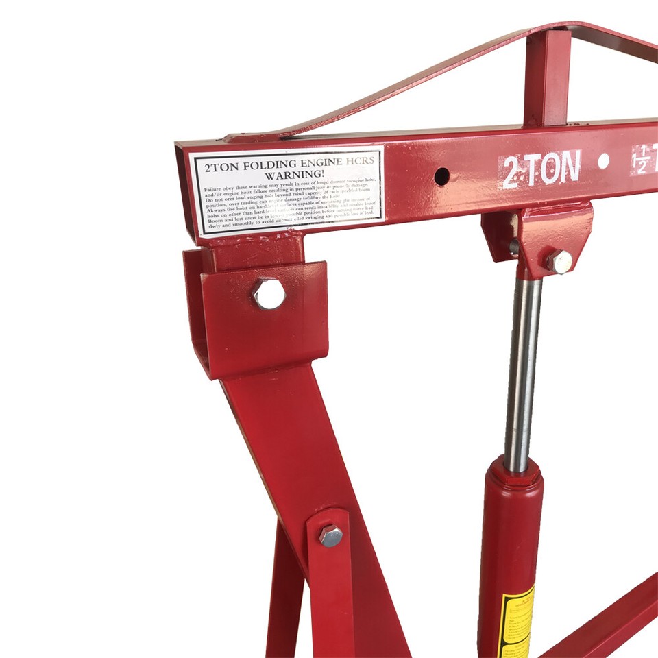 Heavy Duty 4000lbs Engine Load Leveler Engine Hoist/Shop Crane/Cherry ...