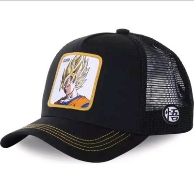 Dbz Dragon Ball Z Style Goku Baseball Snapback Hat Cap W Mesh Back | eBay
