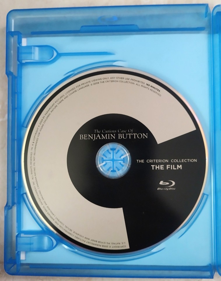 The Curious Case of Benjamin Button (Blu-ray Disc, 2009, 2-Disc Set ...