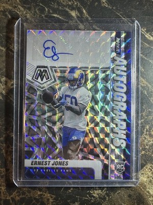 2021 Panini Mosaic - Rookie Autographs Mosaic Ernest Jones #RA-58 (AU ...