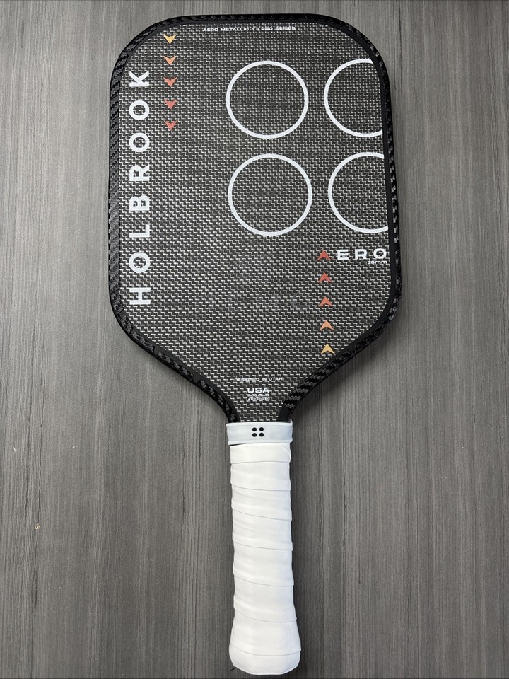 HOLBROOK Pro Aero Metallic T 16mm Pickleball Paddle - USED | eBay