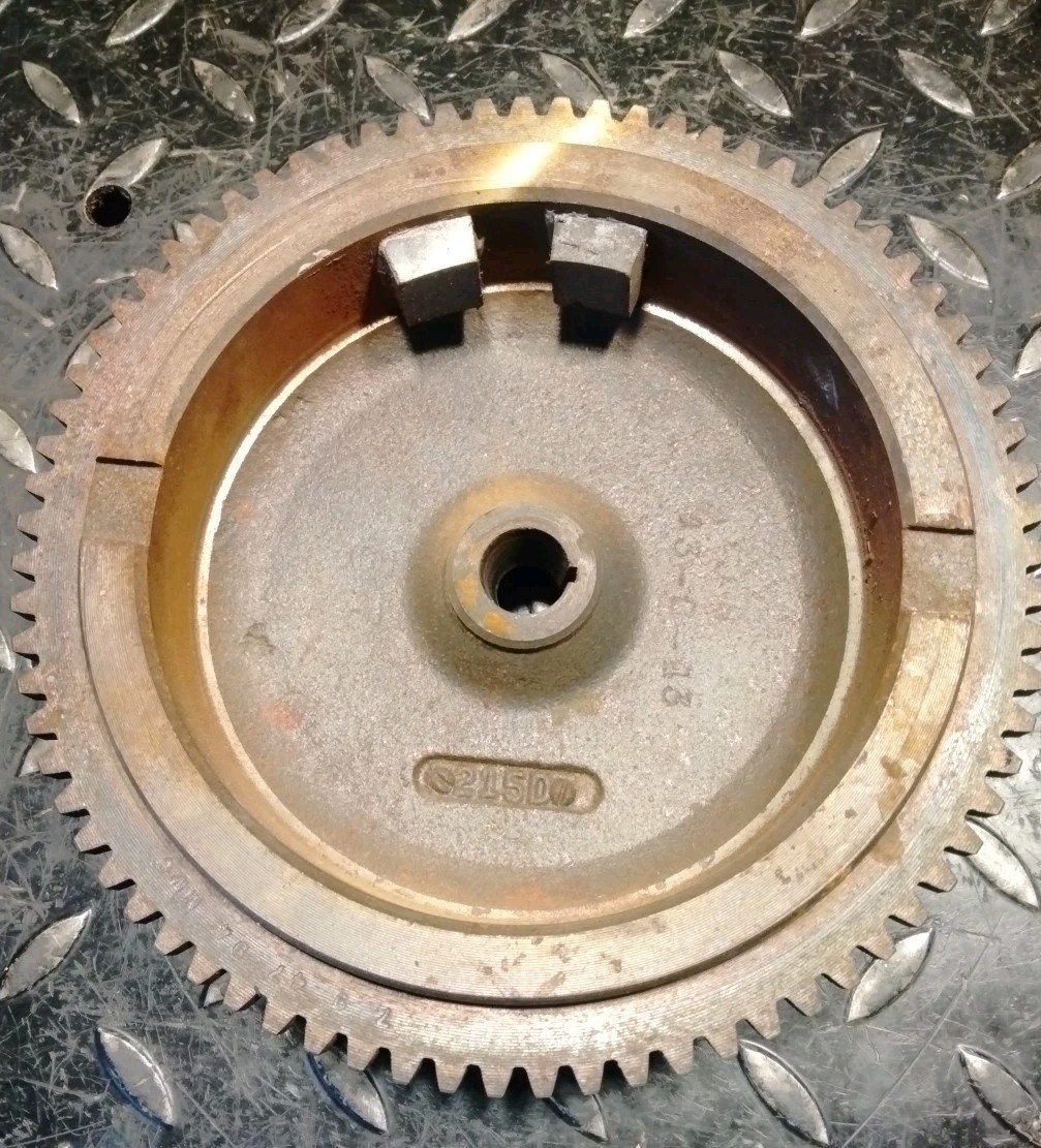 Vintage Tecumseh HS40 HS50 Points Ignition Flywheel 33701B OBSOLETE! | eBay