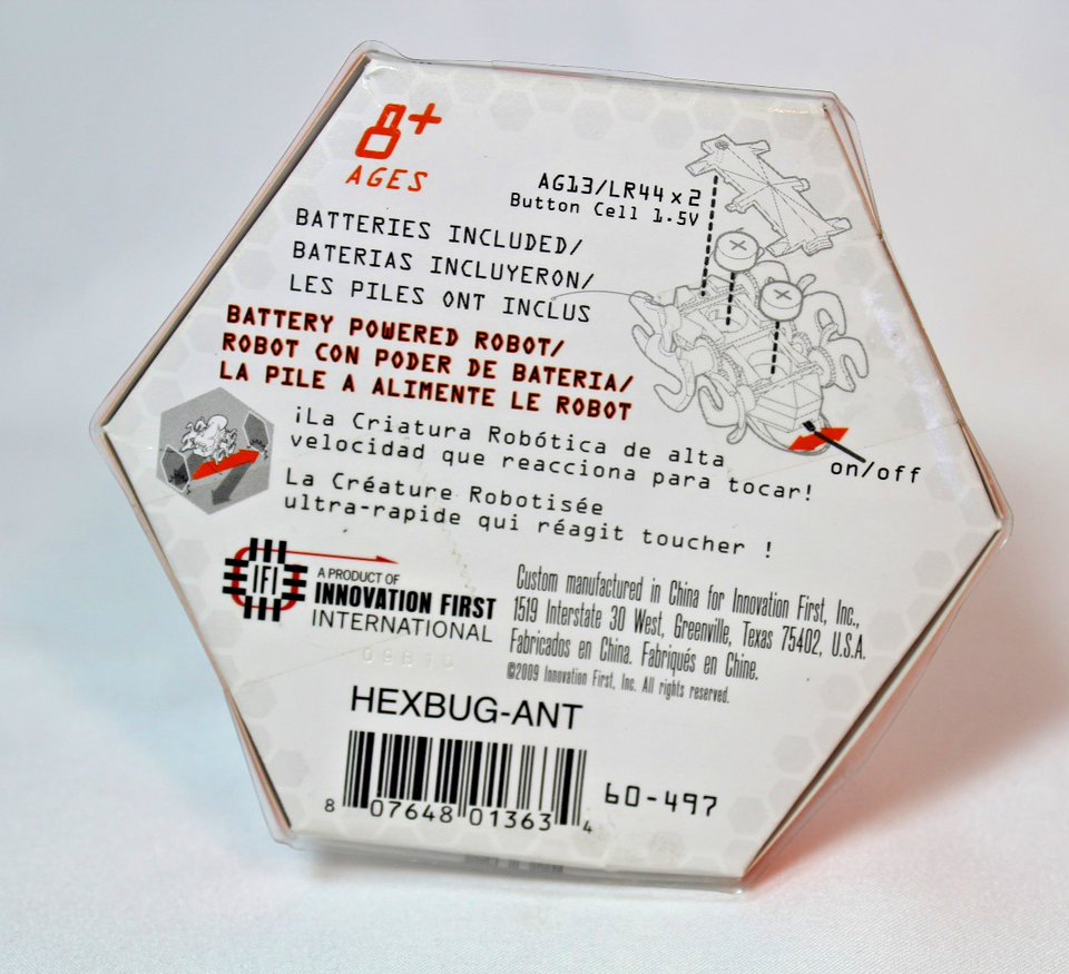 2009 Hex Bug Micro Robotic Ant Blue 60-497 New | eBay
