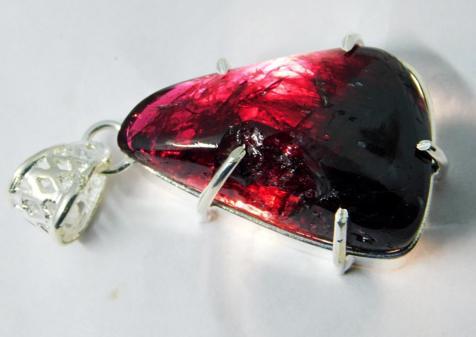 Certified 77.60 Ct Natural PAINITE 925 Solid Silver Pendant Loose ...