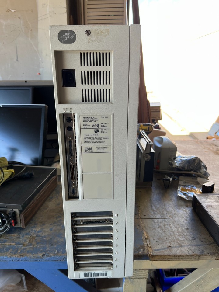 RARE! IBM - Type 8560-041 Personal Computer System POWERS ON VINTAGE | eBay