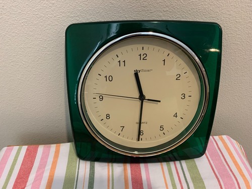 Modern Pop Retro Style Quartz Wall Clock by SKYTIMER 11.5" x 11.5" | eBay