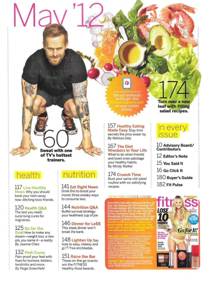 Fitness Magazine 20th Anniversary Issue Elle Macpherson Weight Loss ...