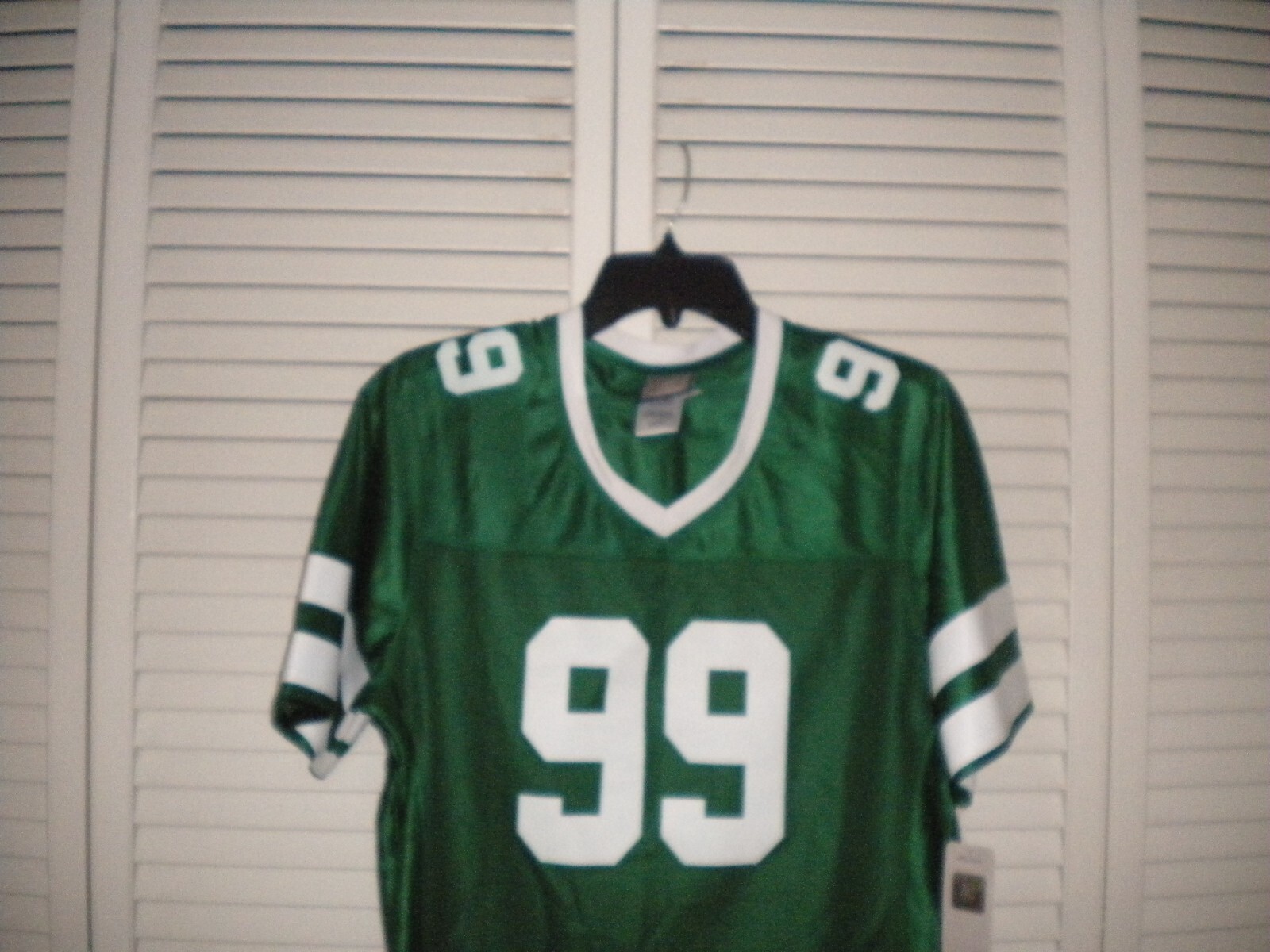 NEW YORK JETS MARK GASTINEAU # 99 YOUTH FOOTBALL JERSEY SIZE MEDIUM | eBay