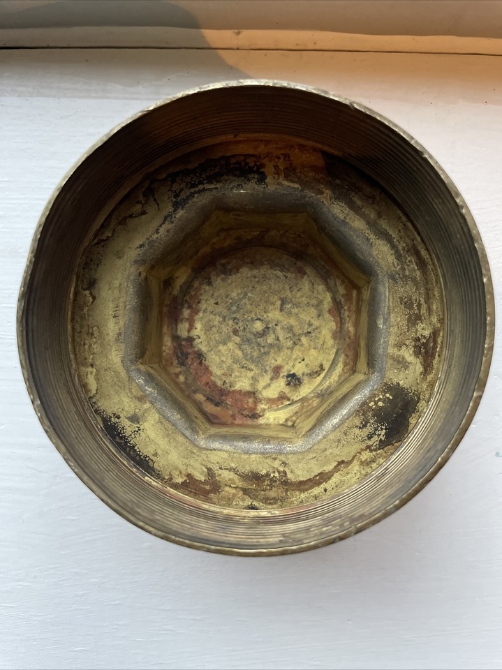 Maxwell Accessory National Wire Wheel Screw on Brass Hubcap Vintage ...