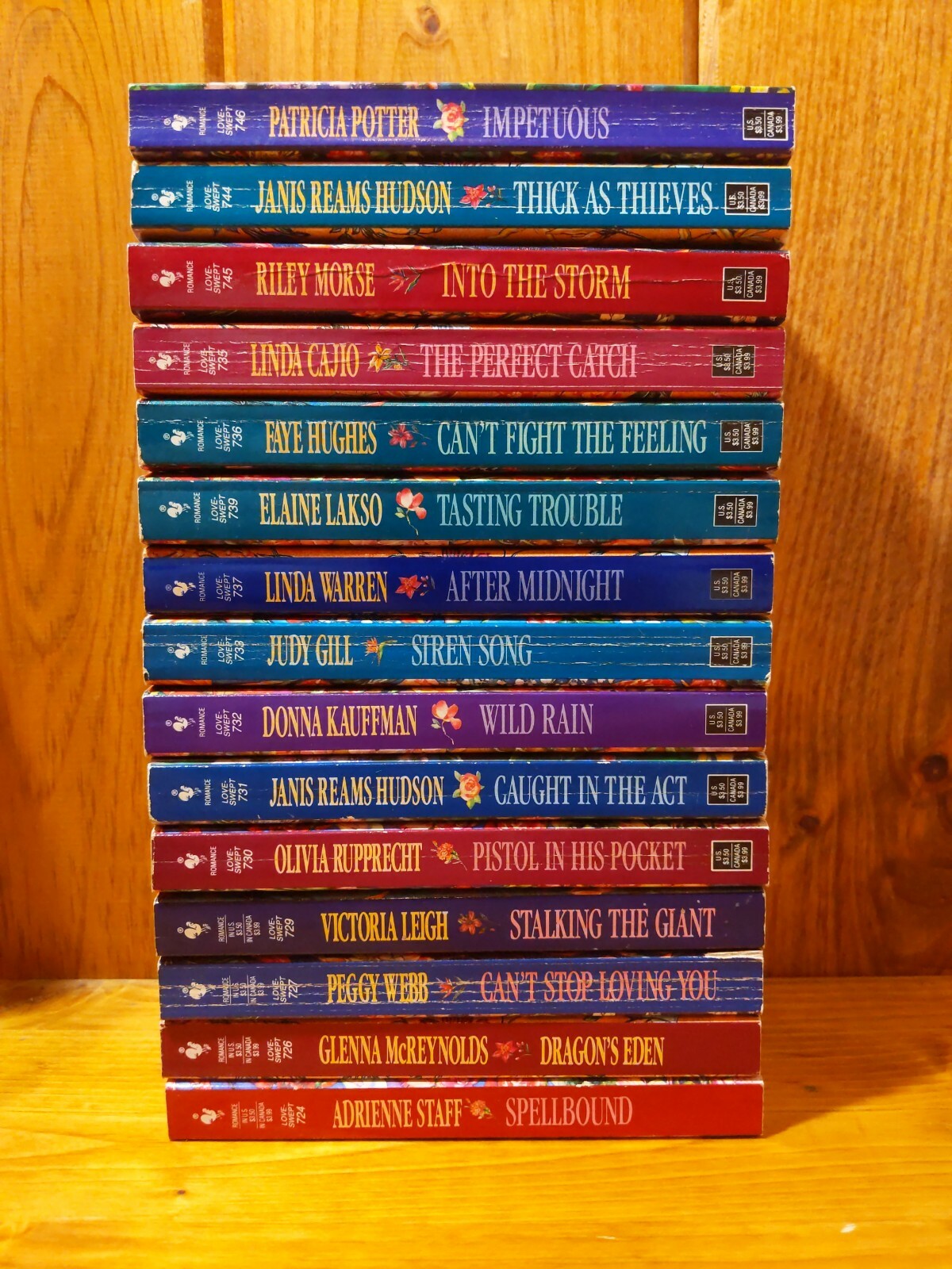 LOT OF 30 LOVESWEPT " ROMANCE BOOKS 700 SERIES PEGGY WEBB BILLIE GREEN ...