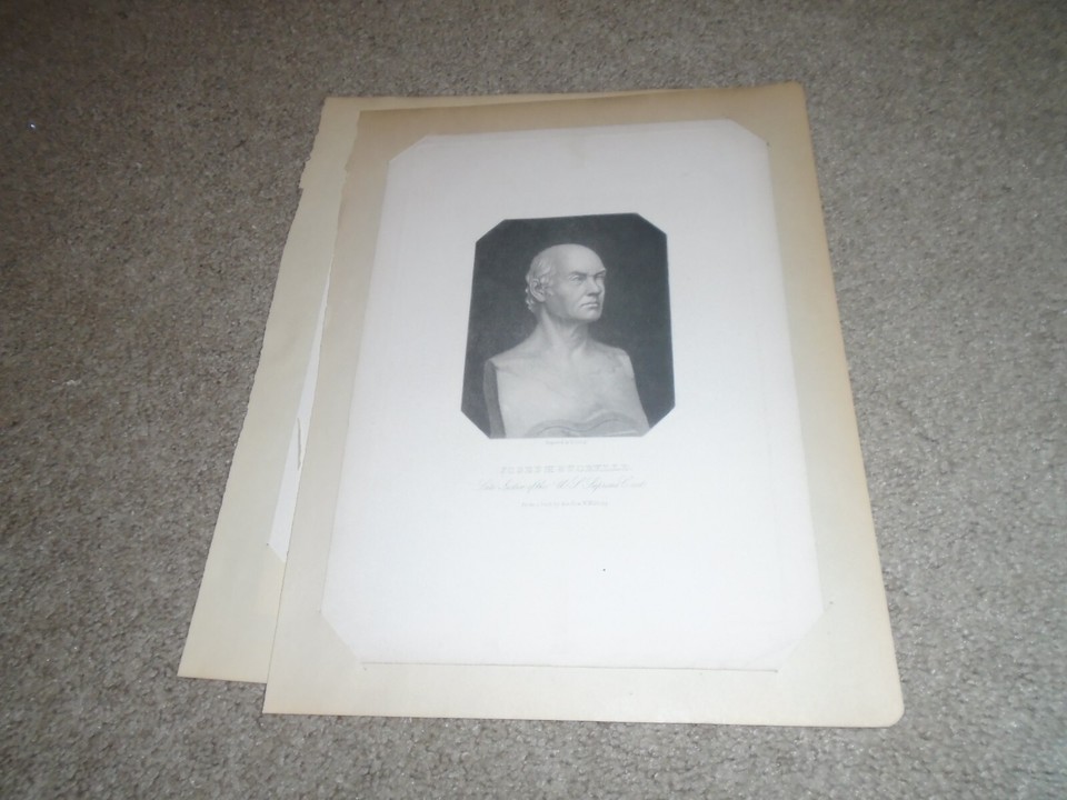 5 Portraits U.S. Supreme Court Judges, Vintage/Antique Judge Joseph ...