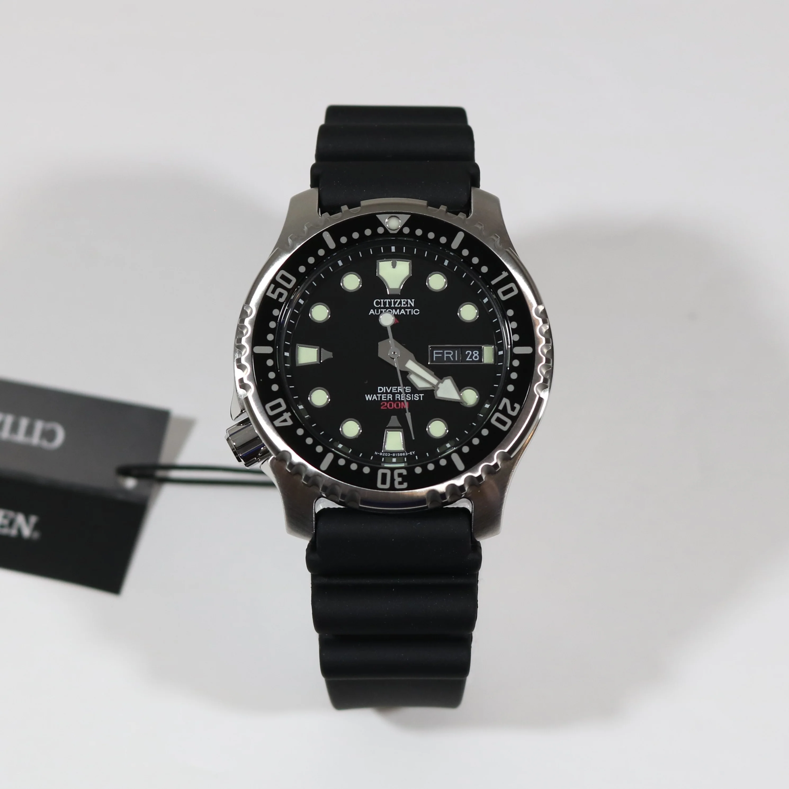 Citizen Promaster Sea Automatic Dive Black Dial Watch NY0040-09EE ...