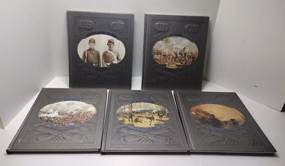 Time Life Books "The Civil War" Series Lot of 5 Hardcover Military ...