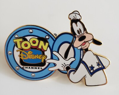 TOON DISNEY CHANNEL SAILOR GOOFY WITH PORTHOLE HTF PIN FREE SHIPPING ...