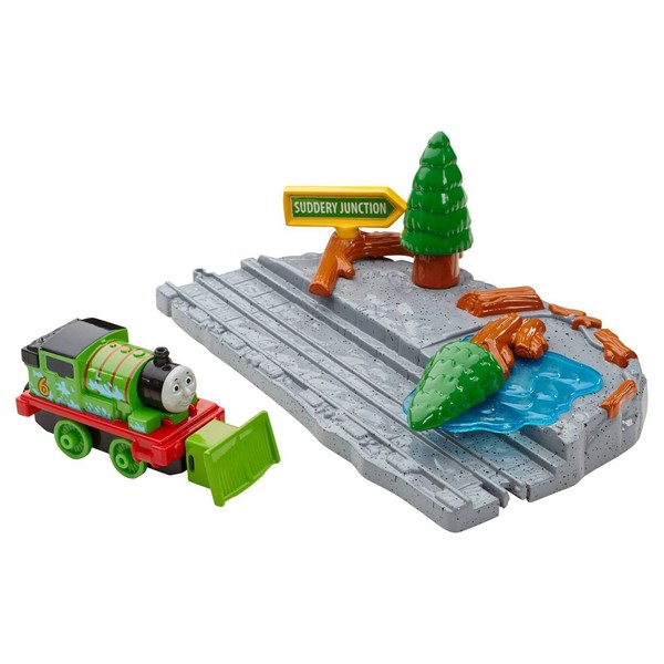 Thomas and Friends Take-n-play Lake Levee Repair Percy Plow Playset for ...