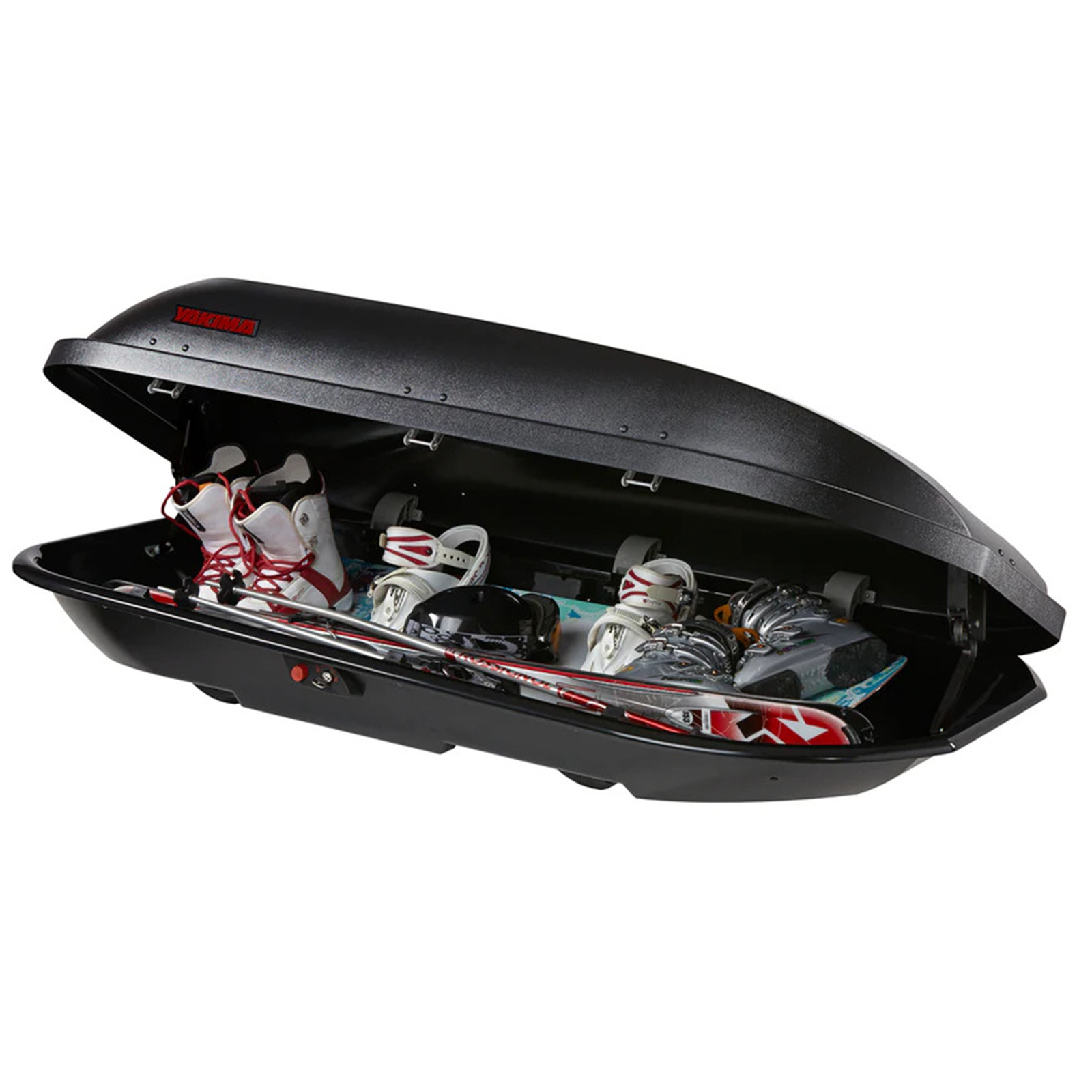 Yakima RocketBox Pro 14 Cubic Foot Vehicle Rooftop Compact Cargo Box ...