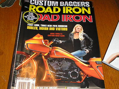 Rebel Rodz presents ROAD IRON magazine nov. 2014 CUSTOM BAGGERS new ...