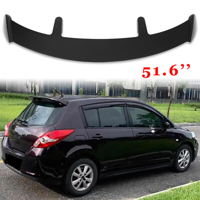 51.6'' Matte Rear Window Roof Spoiler Wing For Nissan Versa Hatchback ...