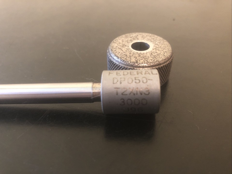Federal Master Bore Ring Gage & Probe DP050-T2XN3 .3000 J96 | eBay